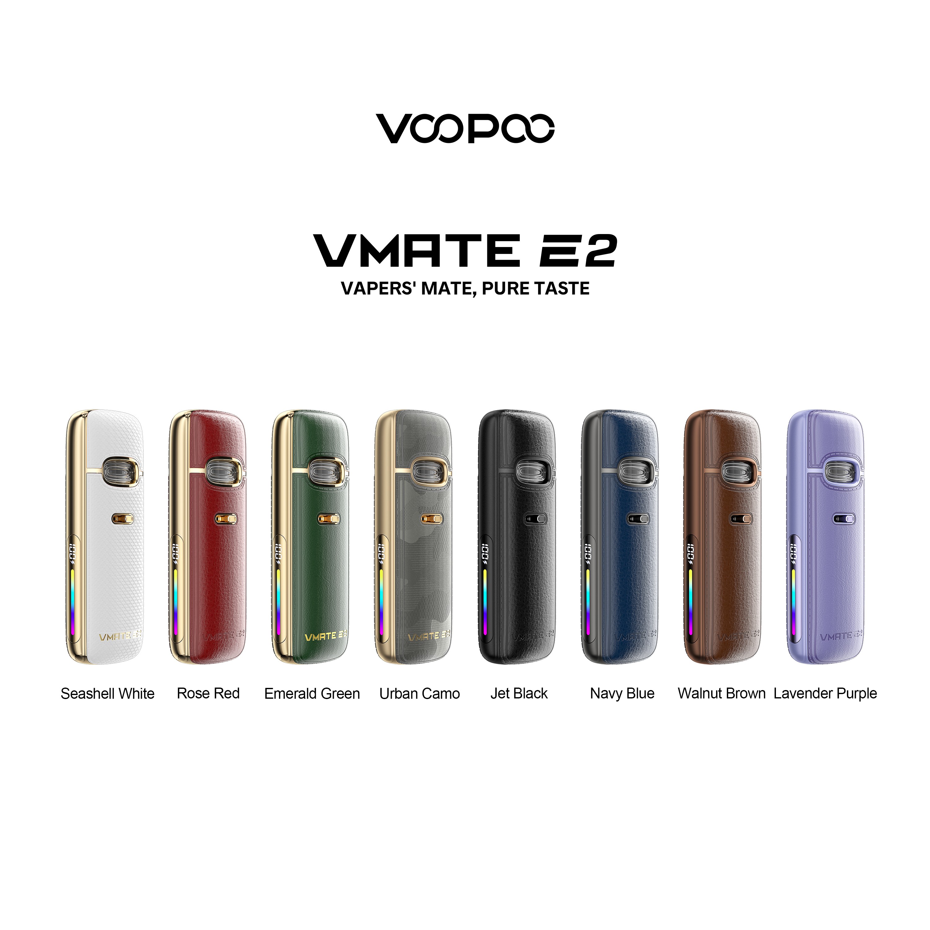 VooPoo VMATE E2 Pod Kit, vmate top fill cartridges 2pk